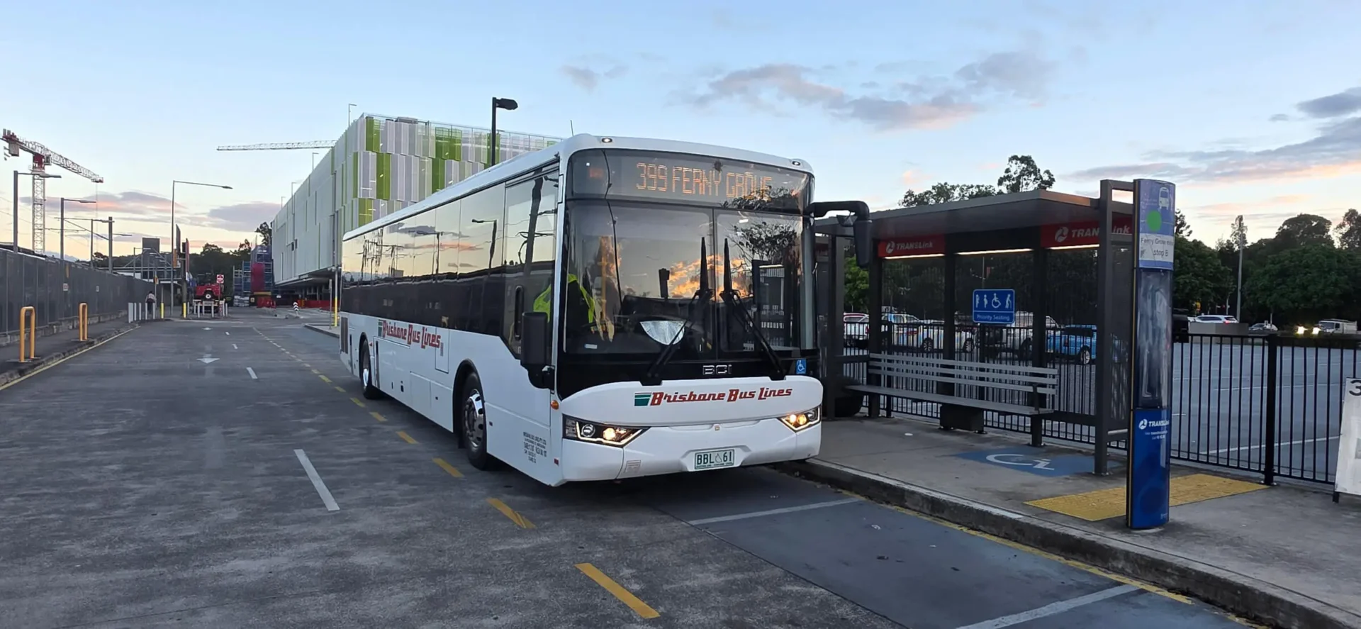 Translink Route 399 Service - Brisbane Bus Lines